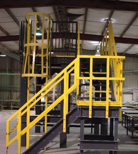 Enhancing Safety with Fibreglass Handrail & Platforms